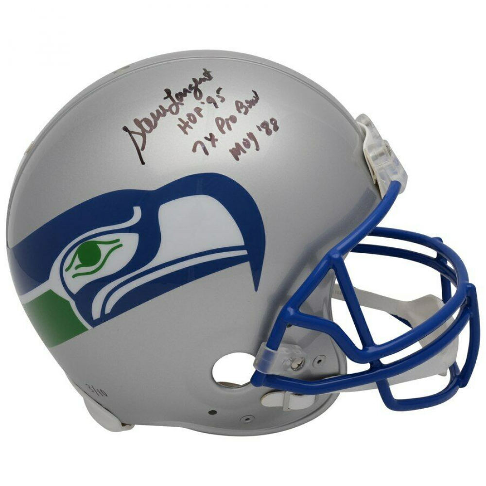 Steve Largent Signed Limited Edition Seattle Seahawks Throwback Full ...