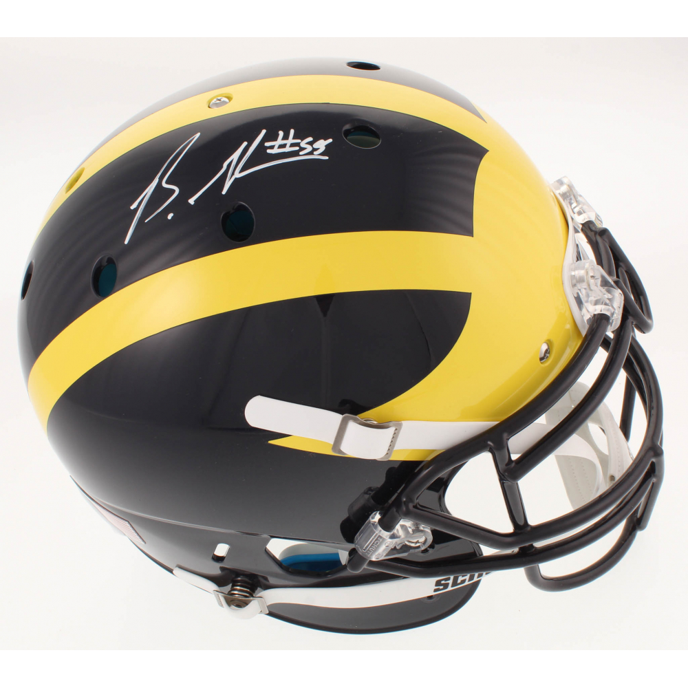 Brandon Graham Signed Michigan Wolverines Full-Size Authentic On-Field ...