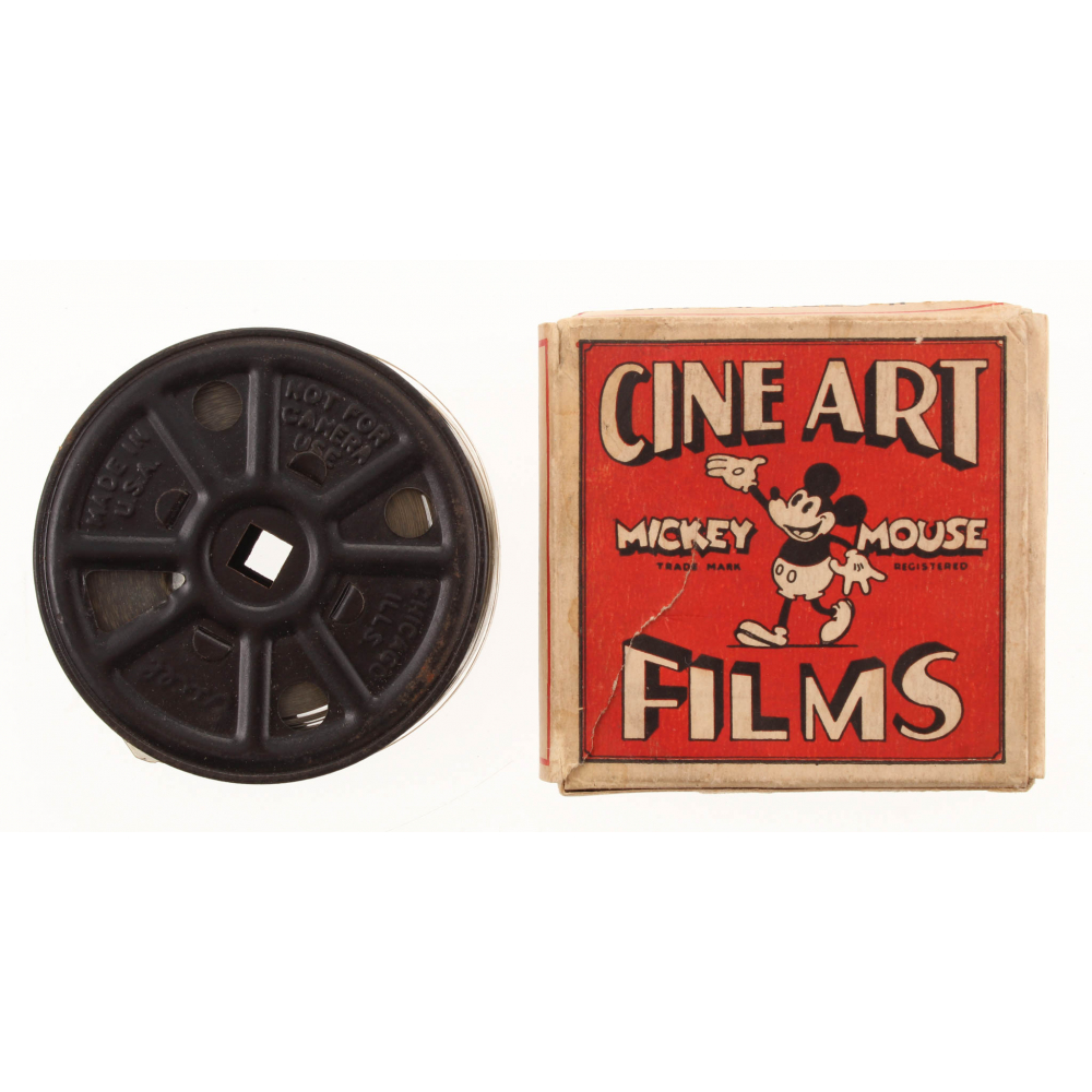 Vintage 1940's Mickey Mouse 8mm Film Reel | Pristine Auction