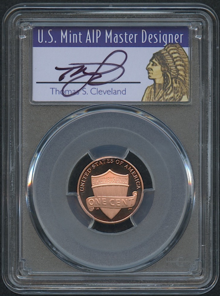 2019-W 1¢ Lincoln Shield Penny - First Day of Issue - Signed by U.S ...