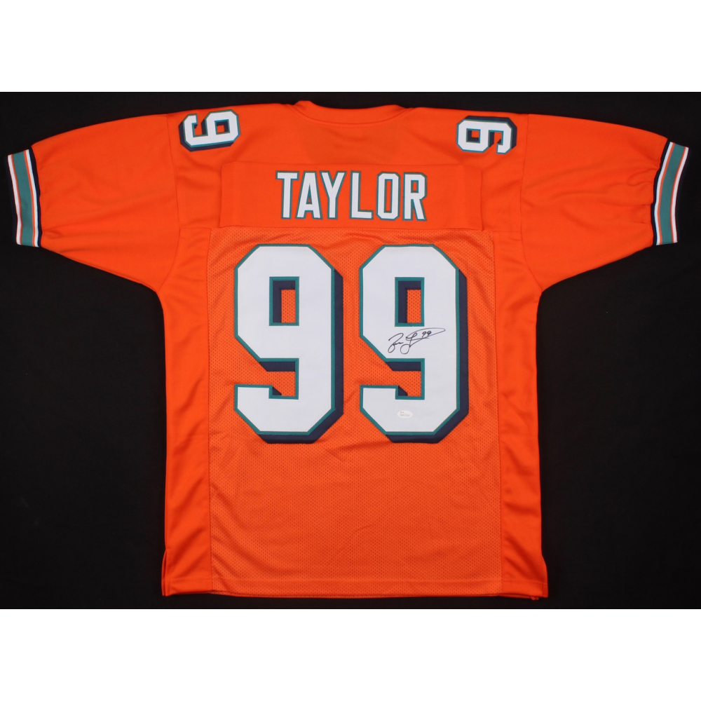 Jason Taylor Signed Miami Dolphins Jersey (JSA COA) | Pristine Auction