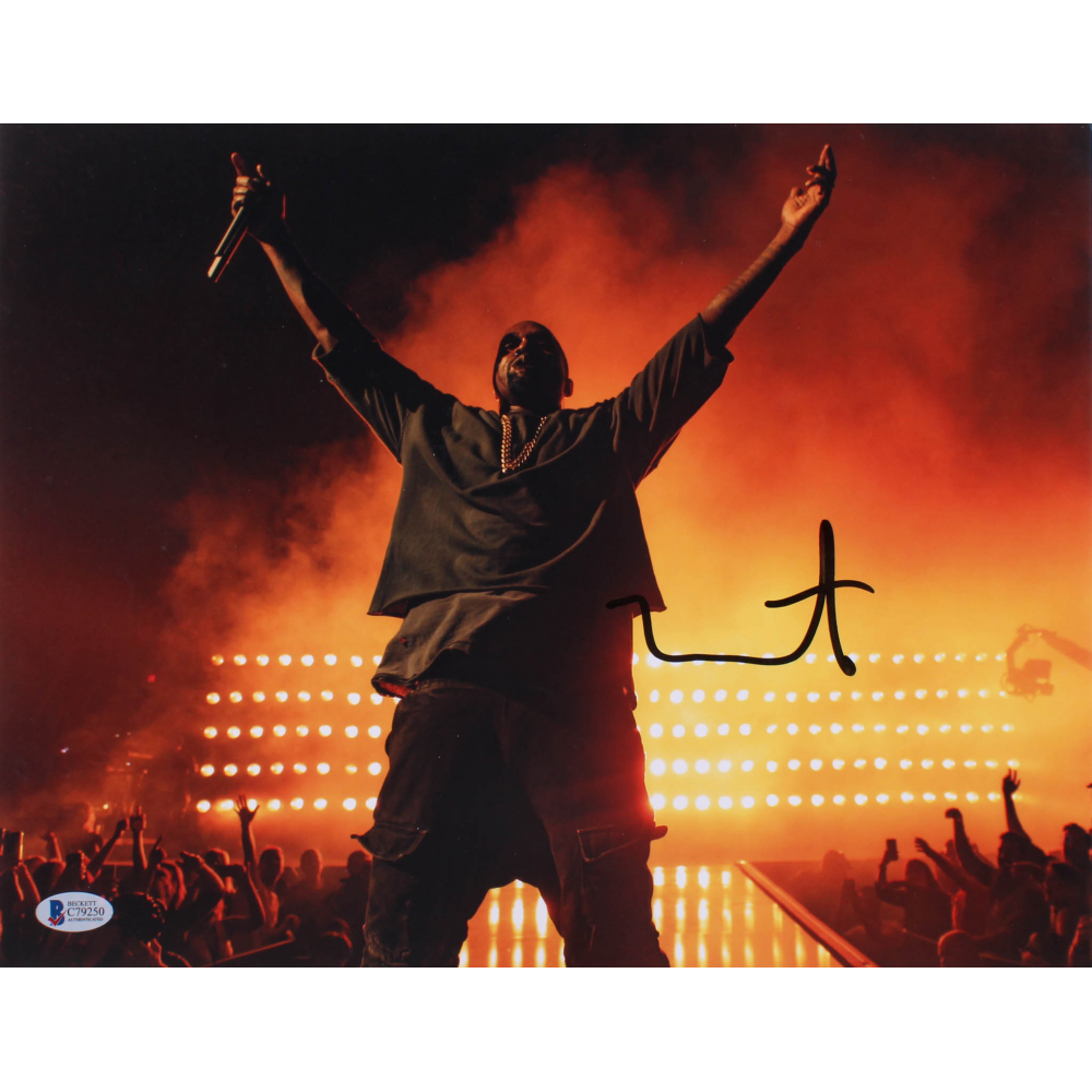 Kanye West Signed 11x14 Photo (Beckett COA) | Pristine Auction