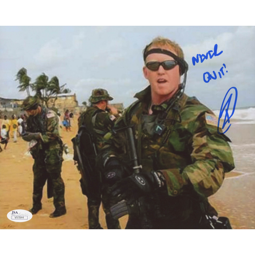 Rob O'Neill Signed 8x10 Photo Inscribed "Never Quit!" (JSA COA ...