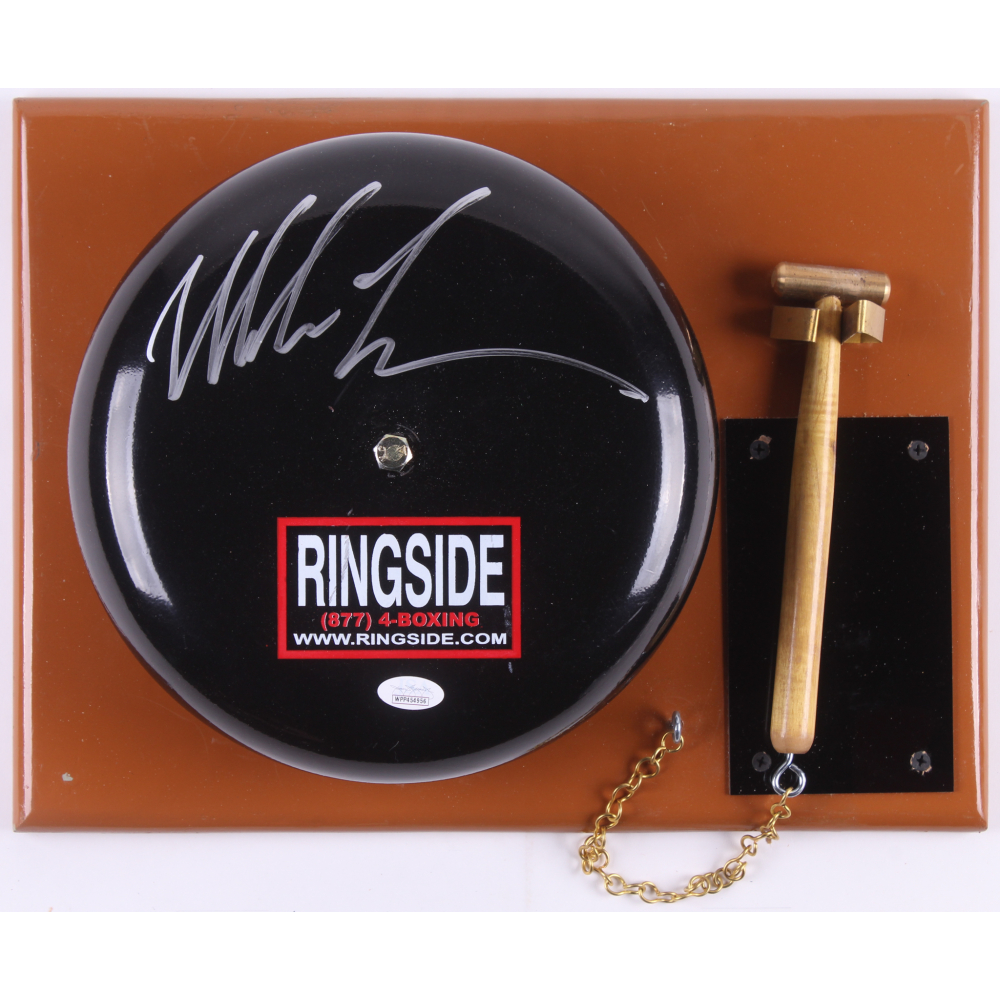 Mike Tyson Signed Authentic Full-Size Ringside Boxing Bell (JSA COA ...