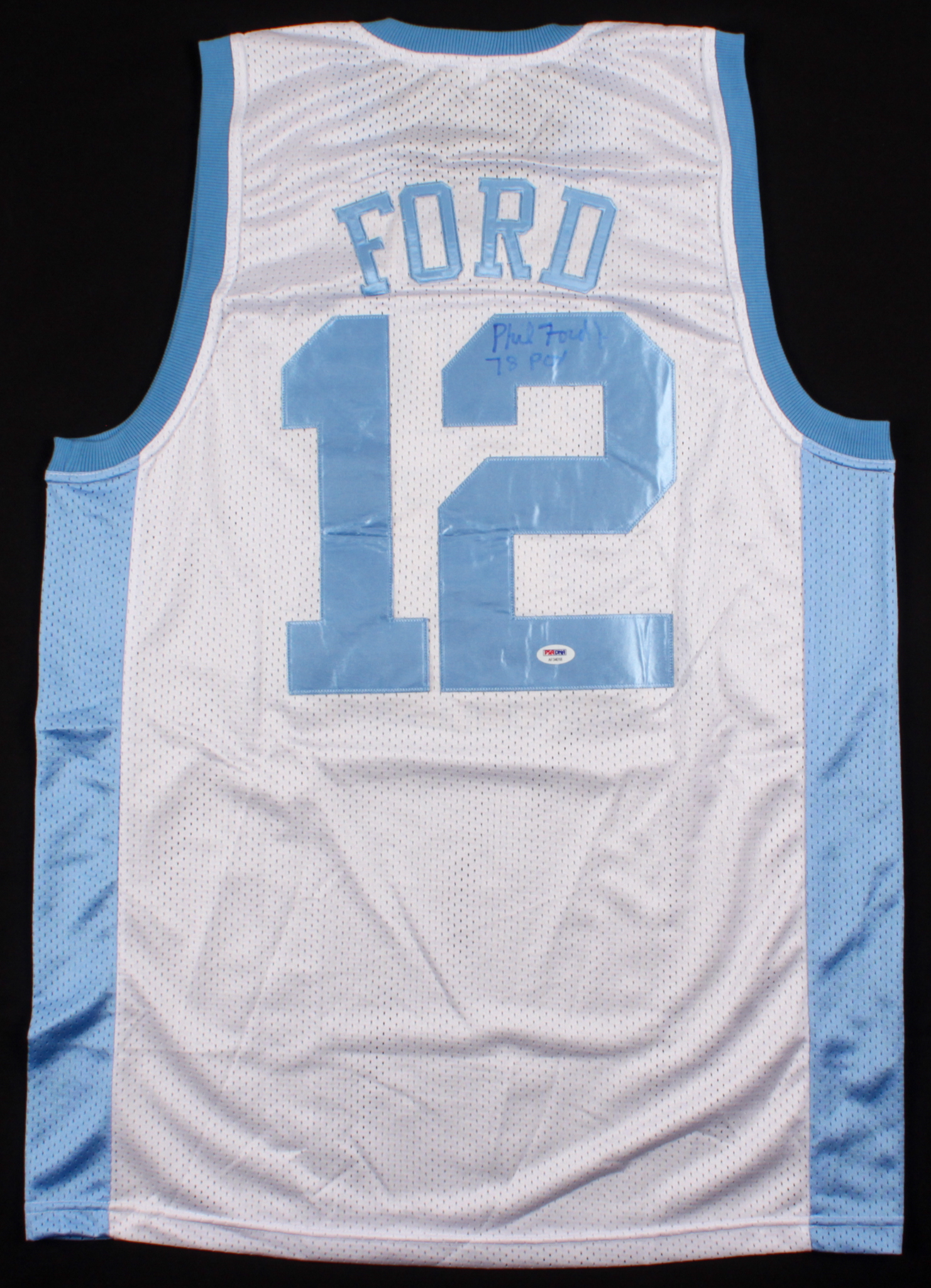 Phil Ford Signed Jersey Inscribed "78 POY" (PSA COA) | Pristine Auction
