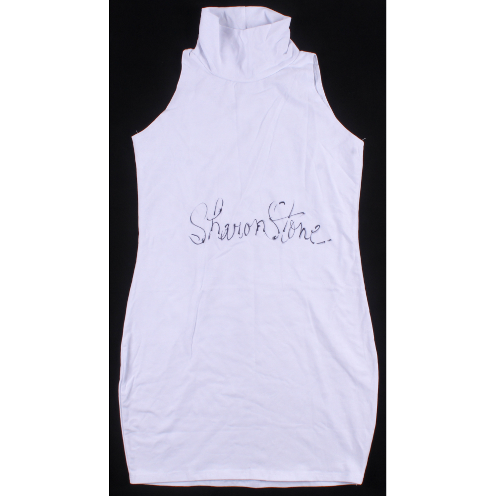 Sharon Stone Signed Dress (PSA COA) | Pristine Auction