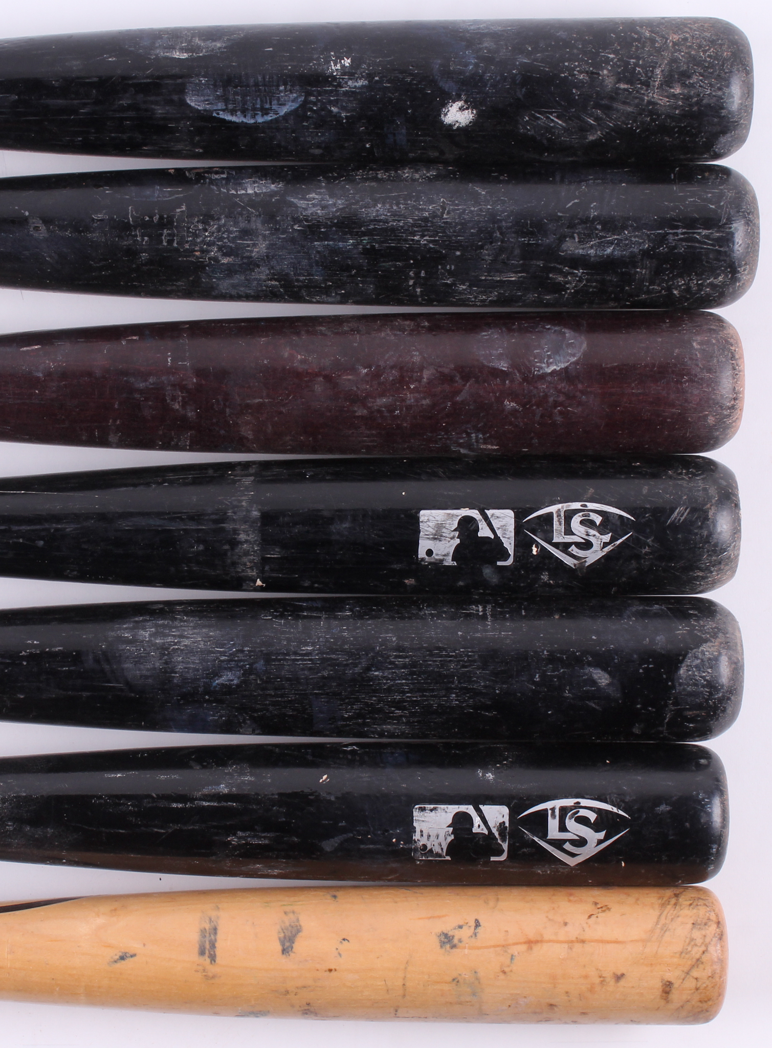 Lot of (7) Assorted Game-Used Baseball Bats | Pristine Auction