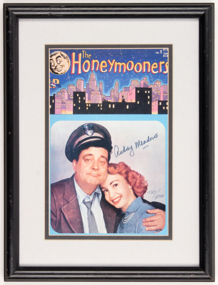 Audrey Meadows Signed "The Honeymooners" LE 11x14.5 Custom Framed Photo ...