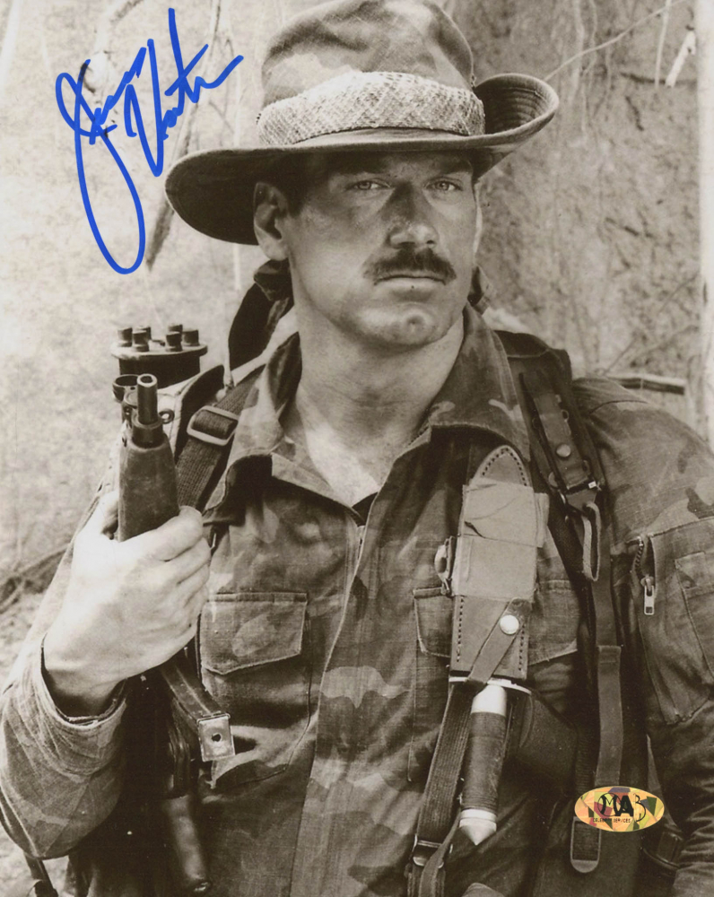 Jesse Ventura Signed "Predator" 8x10 Photo (MAB Hologram) | Pristine ...