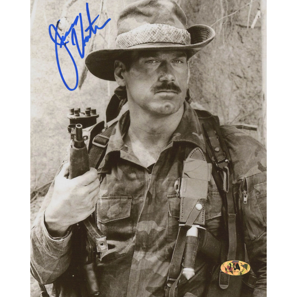 Jesse Ventura Signed "Predator" 8x10 Photo (MAB Hologram) | Pristine ...