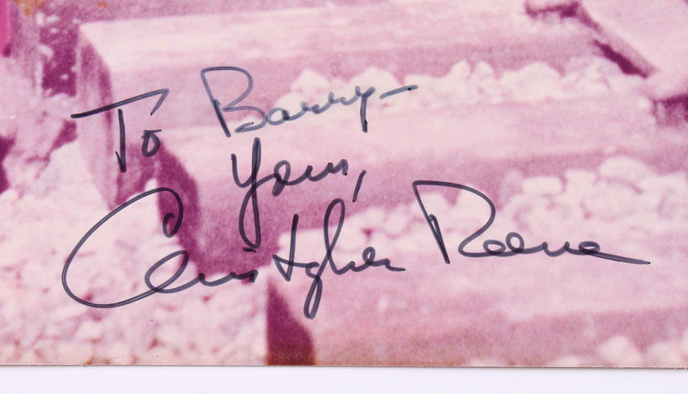 Christopher Reeve Signed "Superman: The Movie" 8x10 Photo (Beckett LOA ...