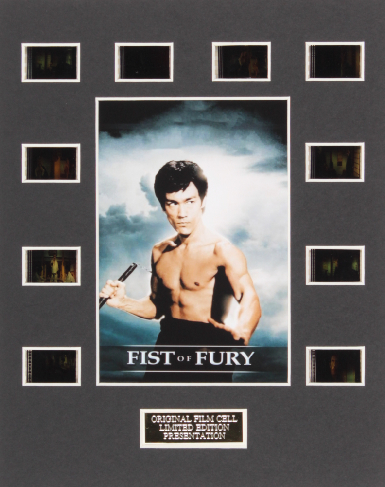 "Fist of Fury" Limited Edition Original Film / Movie Cell Display ...