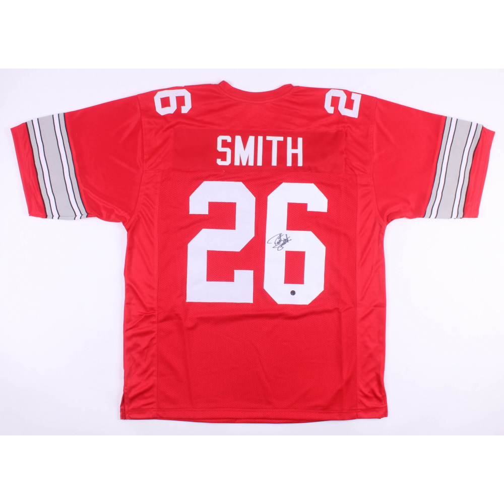 Robert Smith Signed Ohio State Buckeyes Jersey (Smith Hologram ...