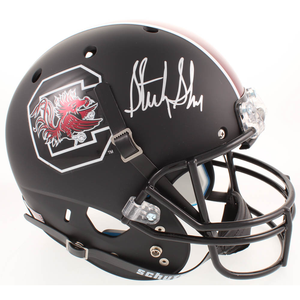 Sterling Sharpe Signed South Carolina Gamecocks Full-Size Helmet ...