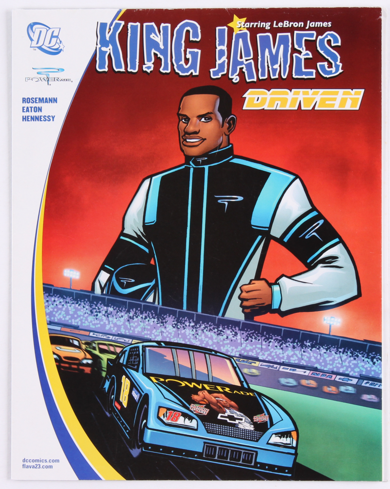Lebron Comic Book