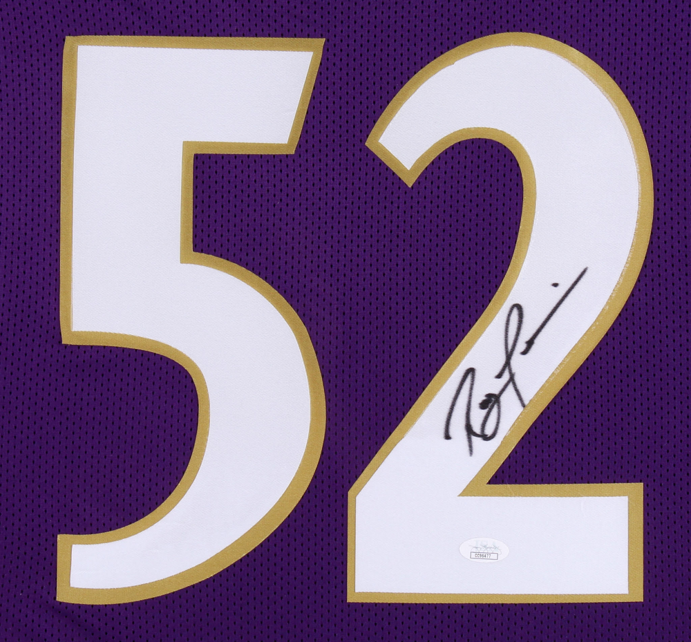 Ray Lewis Signed 35x43 Custom Framed Jersey (JSA COA) | Pristine Auction