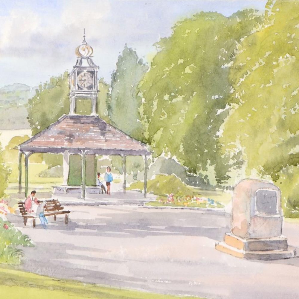 Martin Goode Signed "Matlock Park, Matlock, Derbyshire" 18x14 Custom ...