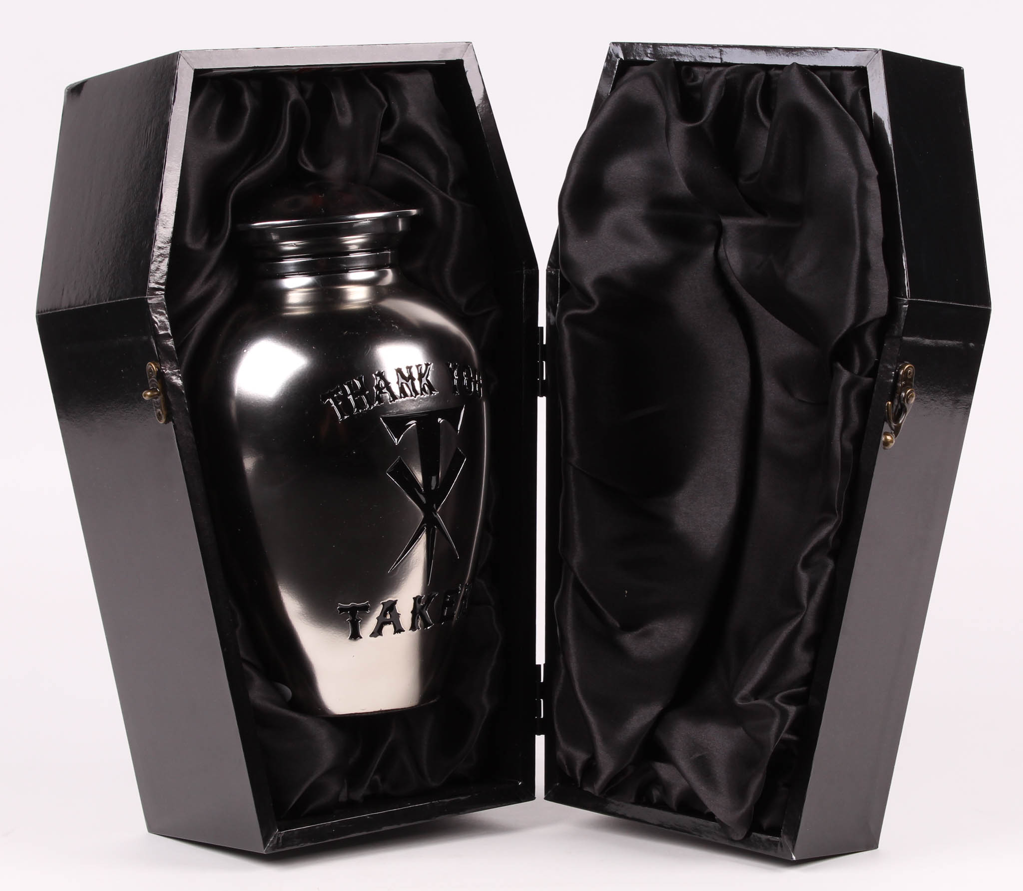 The Undertaker Signed "Thank You Taker" Commemorative Urn with Carrier ...