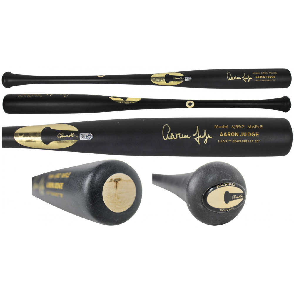 Aaron Judge Signed Chandler AJ99.2 Model Maple Baseball Bat (Beckett ...