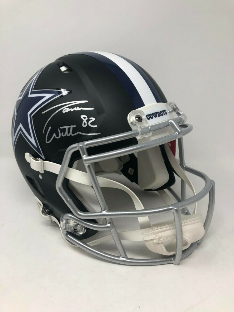 Jason Witten Signed Dallas Cowboys Matte Black Full-Size Authentic On ...