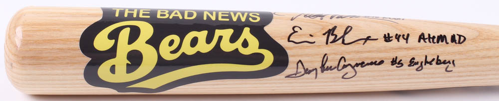 David Pollock, Erin Blunt & Gary Lee Cavagnaro Signed Rawlings "The Bad ...