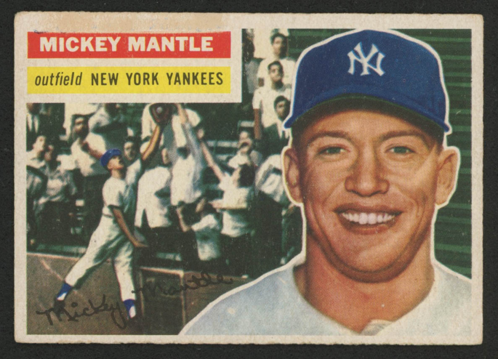 1956 Topps #135 Mickey Mantle | Pristine Auction