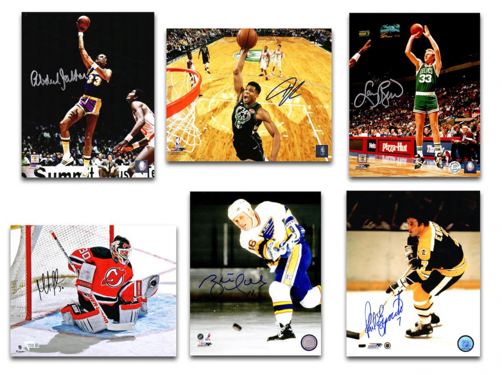 Multi Sports Signed Triple 8x10 Mystery Photo Collection – Series 2 (3 ...