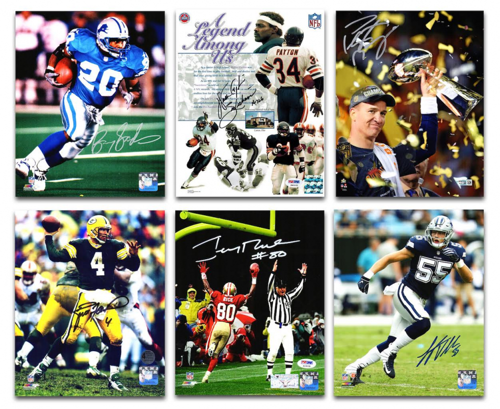 Multi Sports Signed Triple 8x10 Mystery Photo Collection – Series 2 (3 ...
