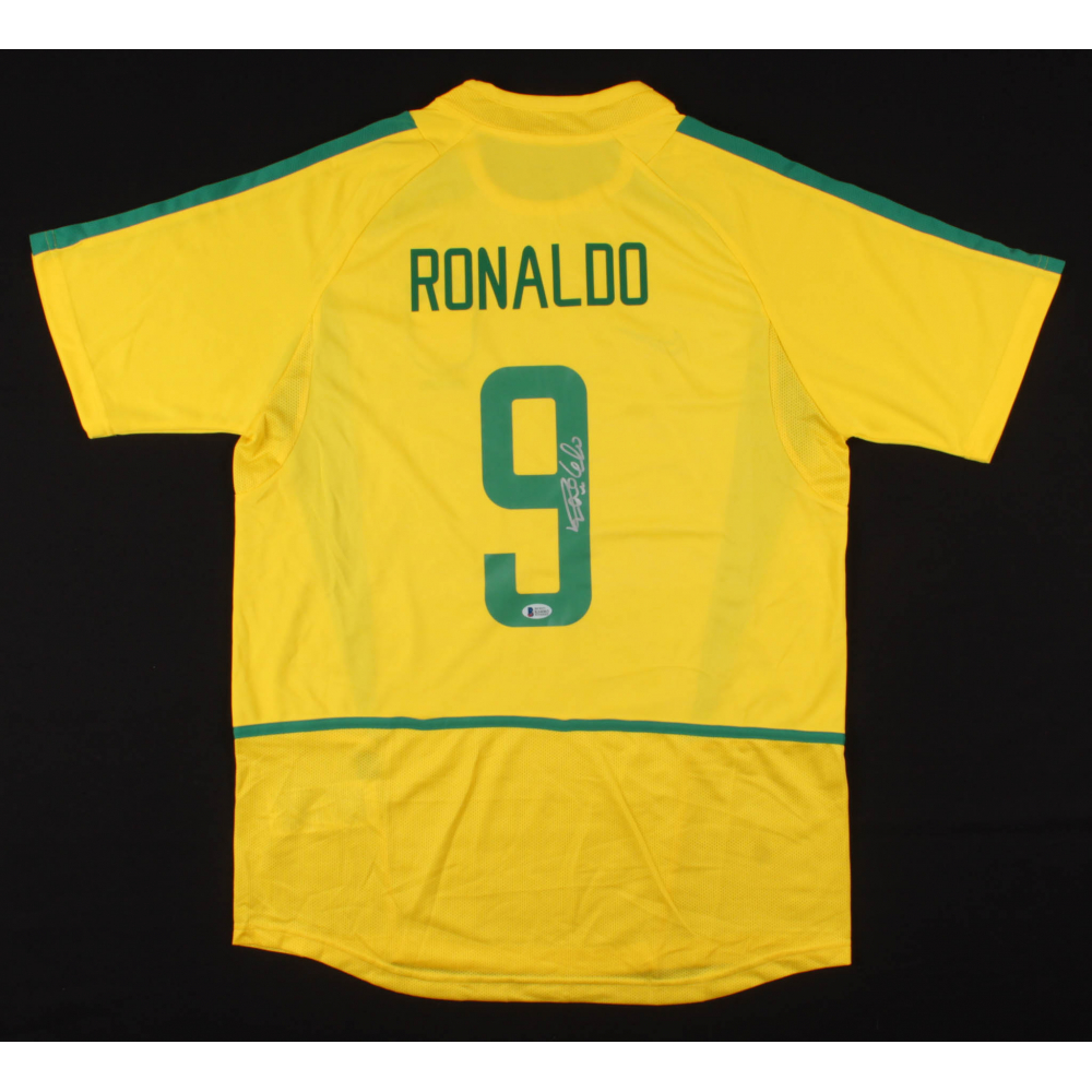 Ronaldo Signed Brazil Jersey (Beckett COA) | Pristine Auction