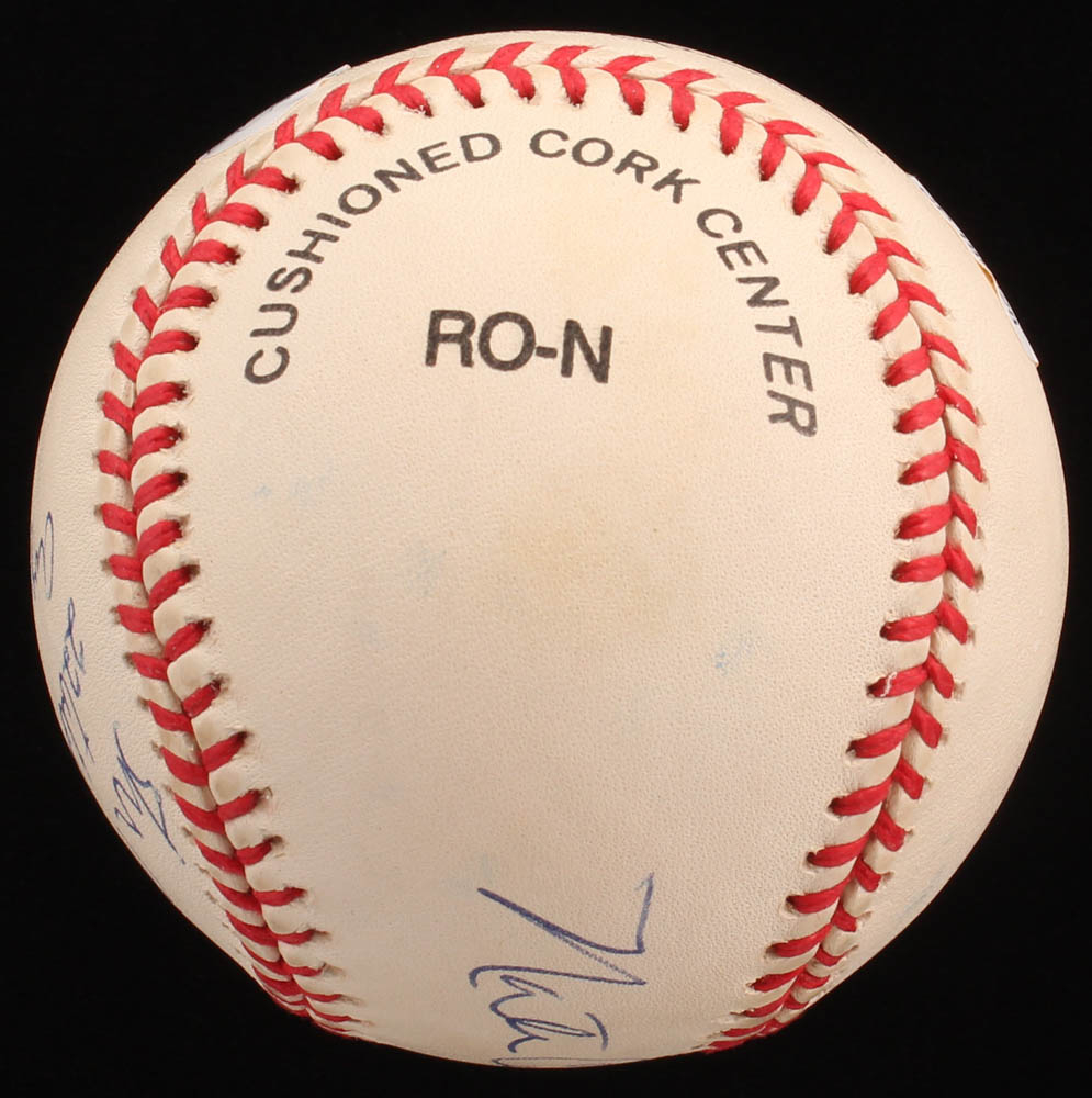 Nate Colbert Signed ONL Baseball Inscribed "5 HR 13 RBI 22 Total Bases ...