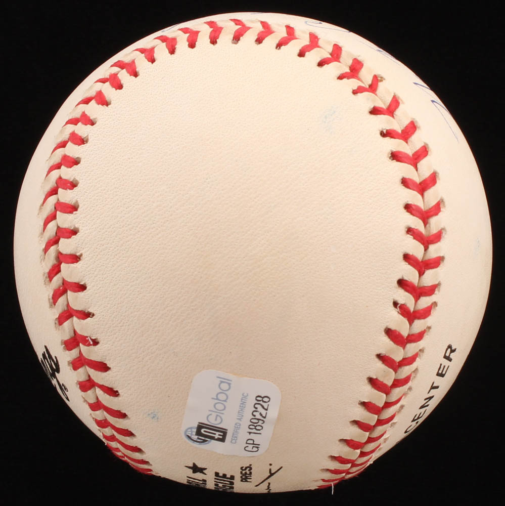 Nate Colbert Signed ONL Baseball Inscribed "5 HR 13 RBI 22 Total Bases ...