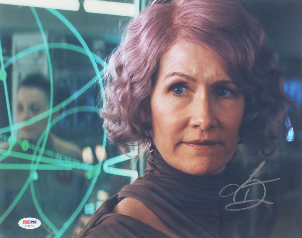 Laura Dern Signed "Star Wars: The Last Jedi" 11x14 Photo (PSA COA ...