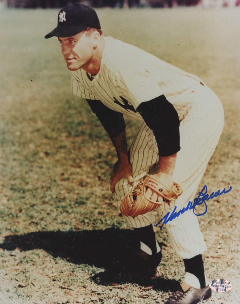 Hank Bauer Signed New York Yankees 8x10 Photo (Your Sports Memorabilia ...