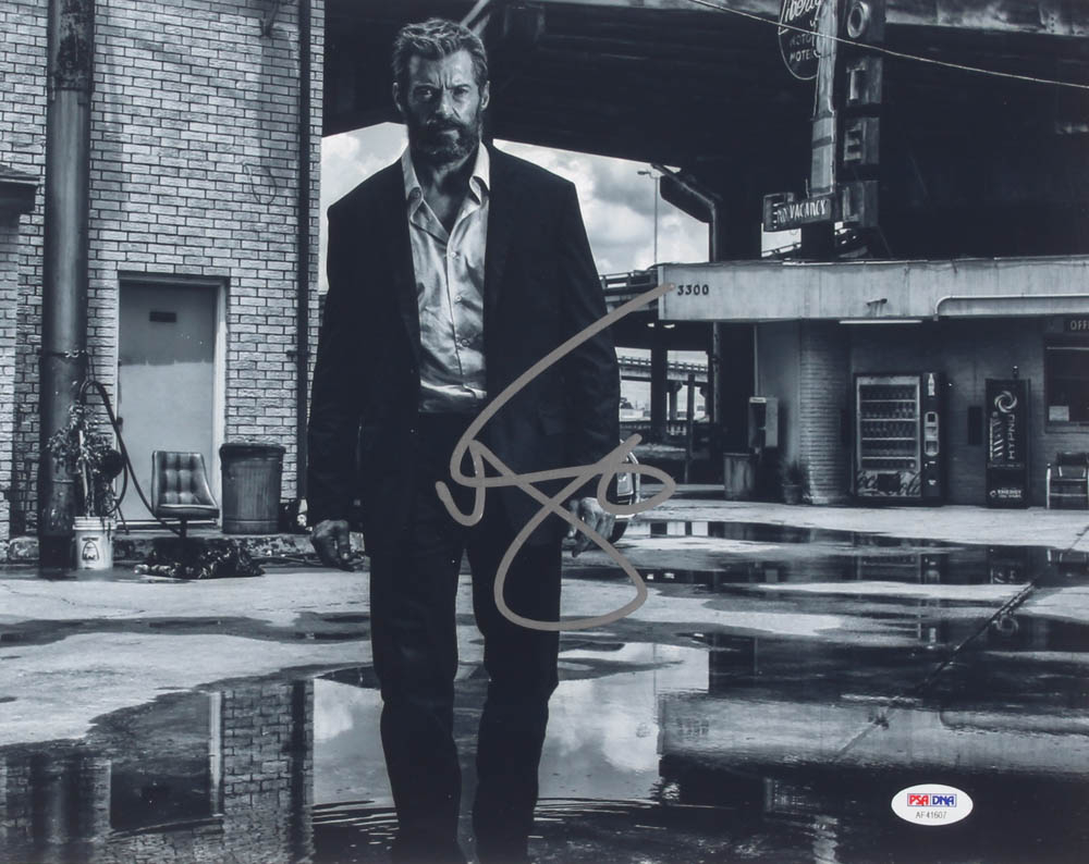 Hugh Jackman Signed "Logan" 11x14 Photo (PSA COA) | Pristine Auction