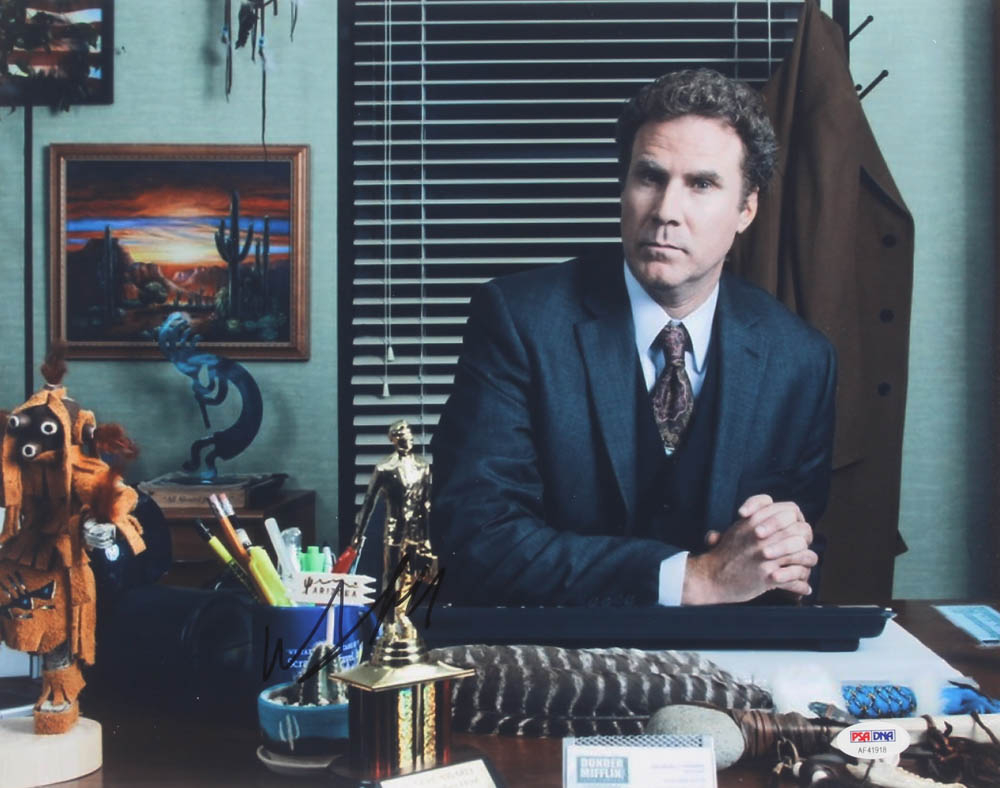 Will Ferrell Signed "The Office" 11x14 Photo (PSA COA) | Pristine Auction