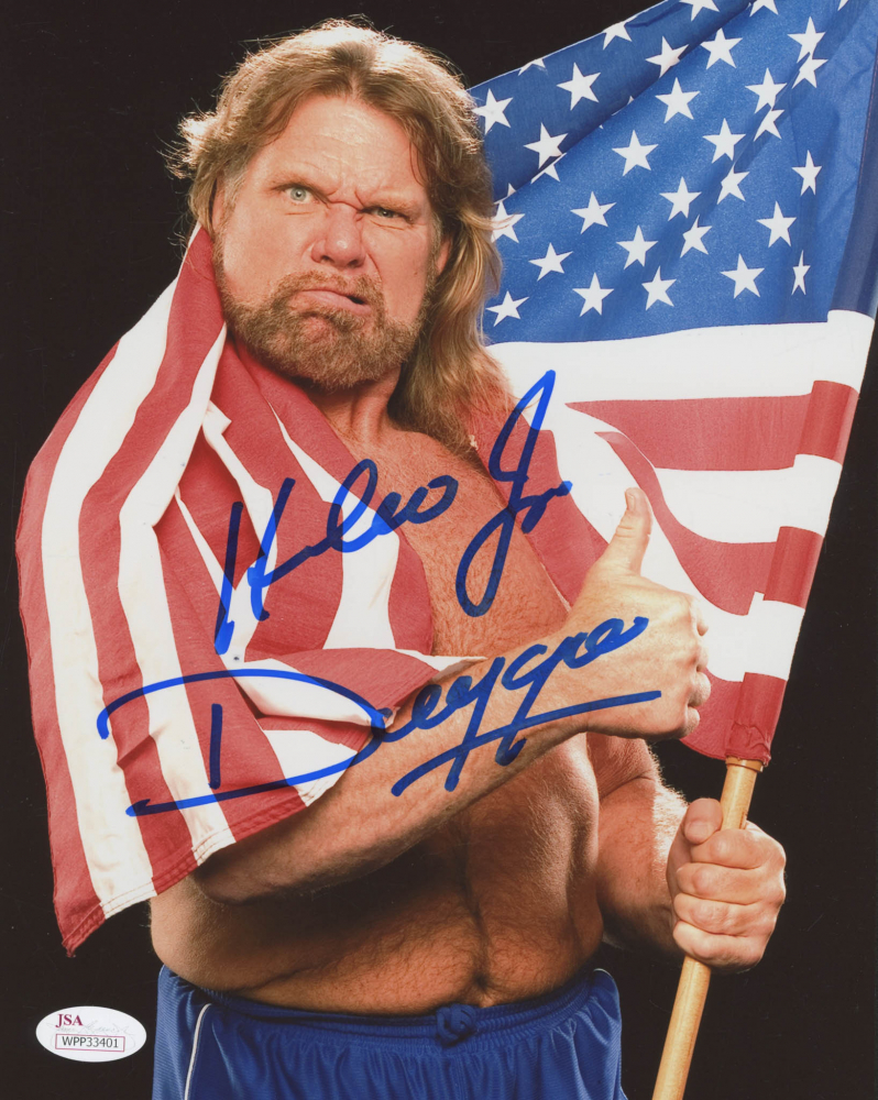 Jim Duggan Signed WWE 8x10 Photo Inscribed "Hacksaw" (JSA COA ...