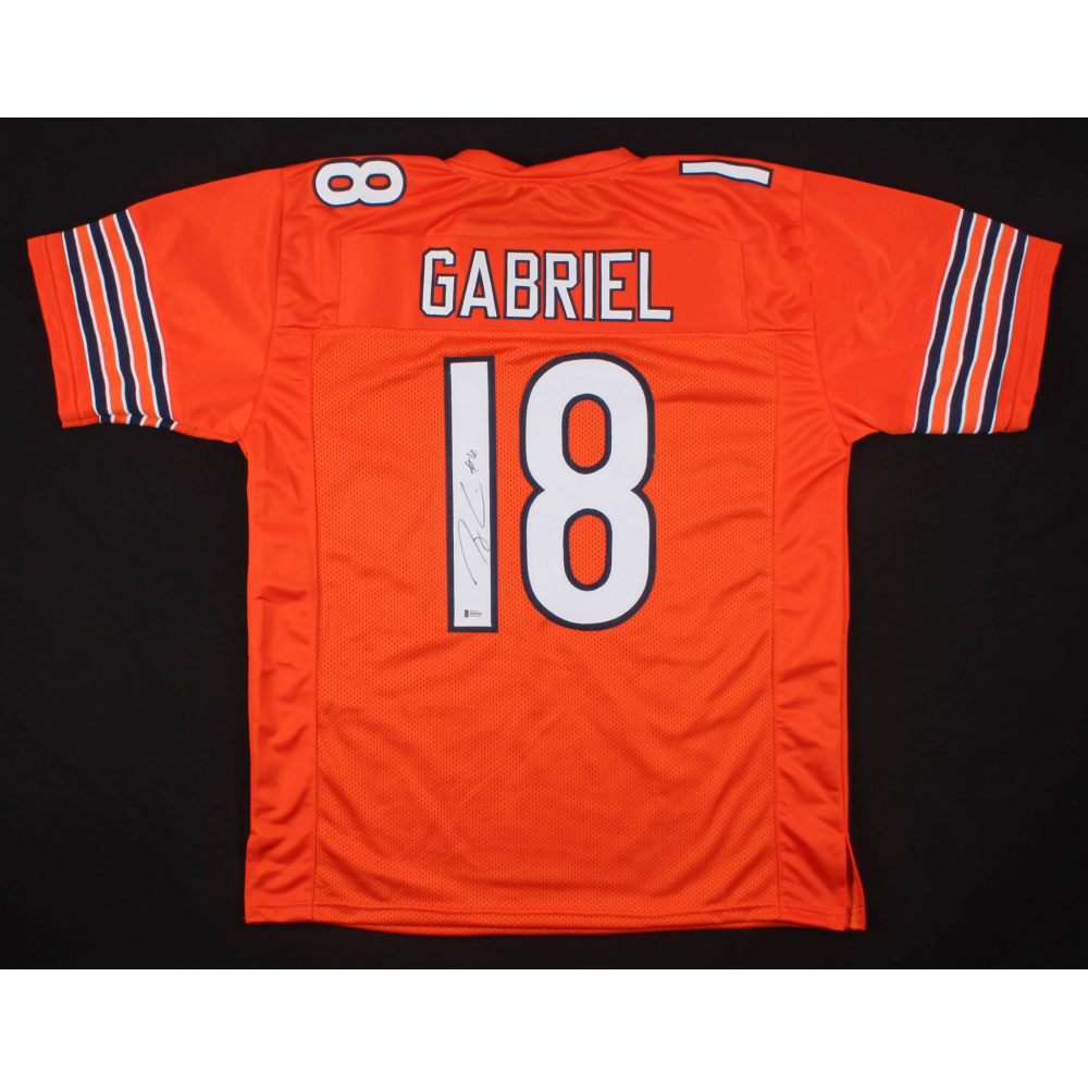 Taylor Gabriel Signed Chicago Bears Jersey (Beckett Hologram ...