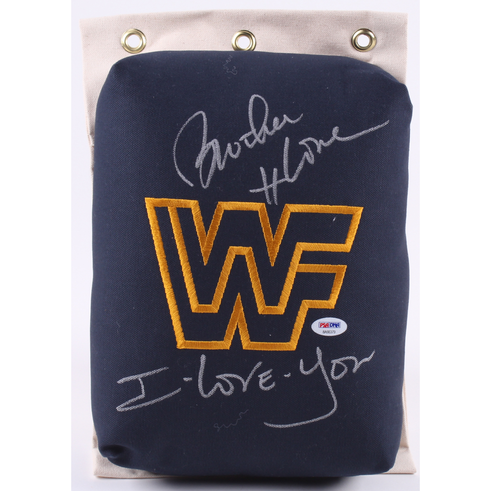 Brother Love Signed WWF 80's Style Turnbuckle Inscribed "I Love You ...