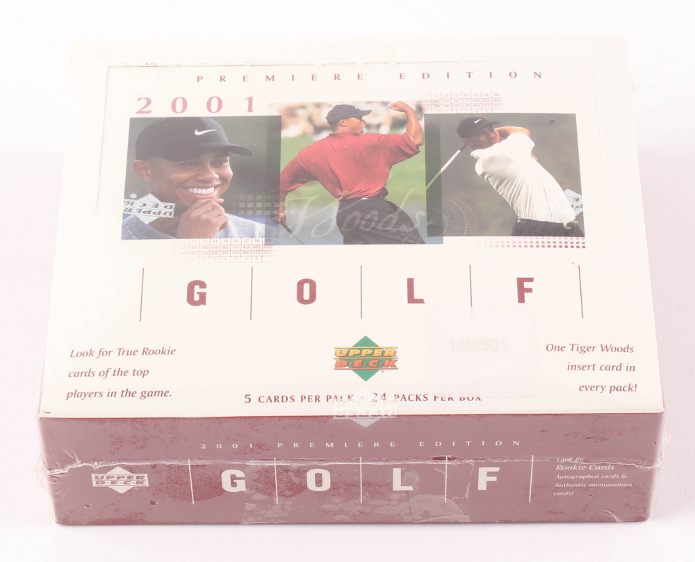 2001 Upper Deck Golf Retail Box of (24) Packs | Pristine Auction