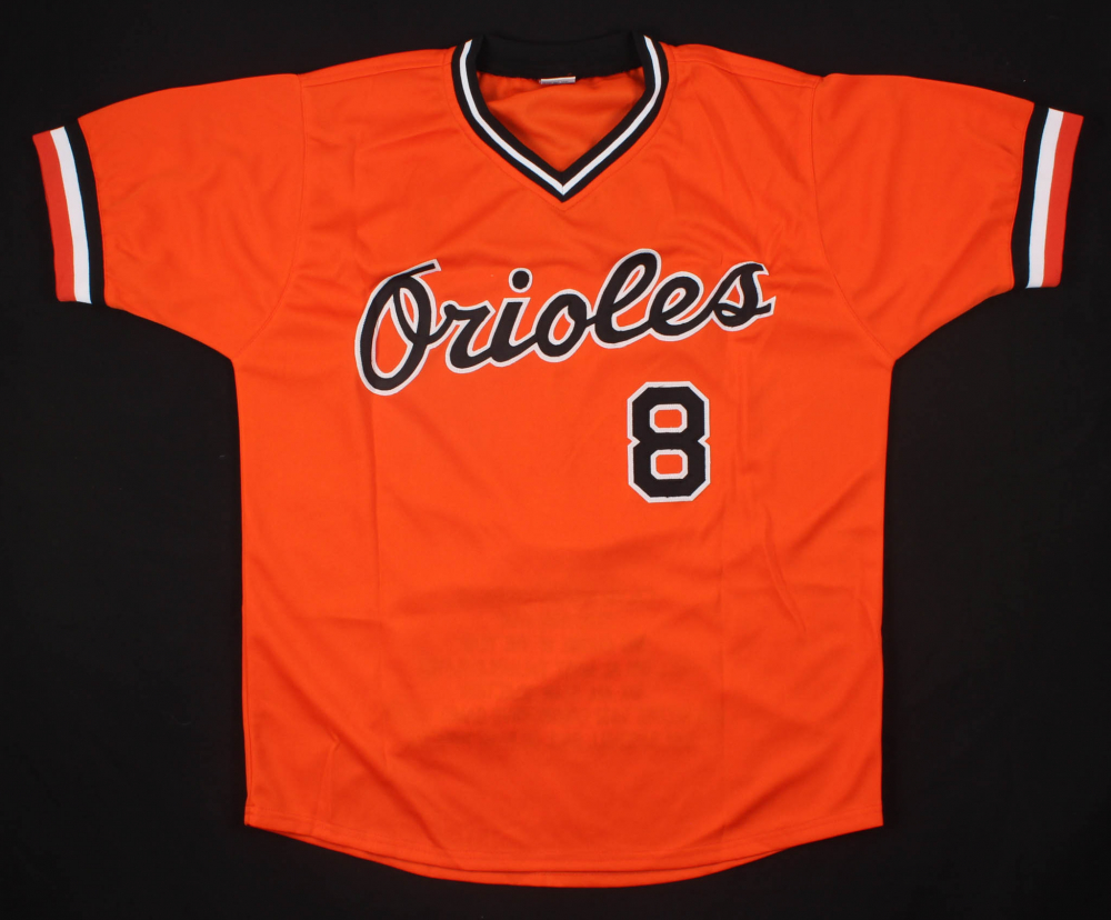 Cal Ripken Jr. Signed Baltimore Orioles Career Highlight Stat Jersey ...