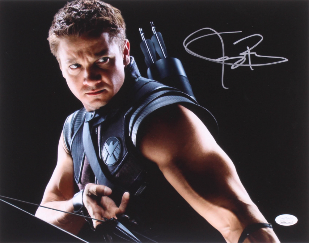 Jeremy Renner Signed "The Avengers" 11x14 Photo (JSA COA) | Pristine ...