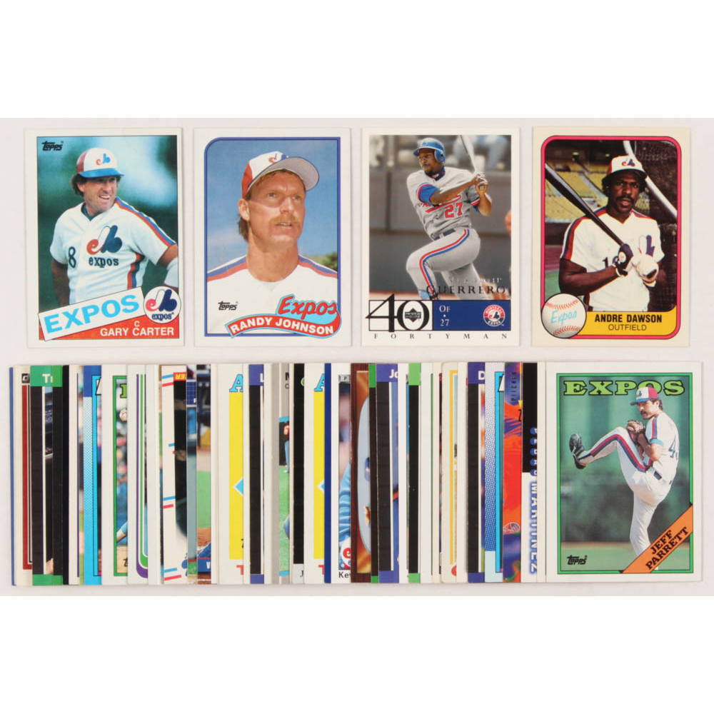 Lot of (50) Montreal Expos Baseball Cards with 1985 Topps #230 Gary ...