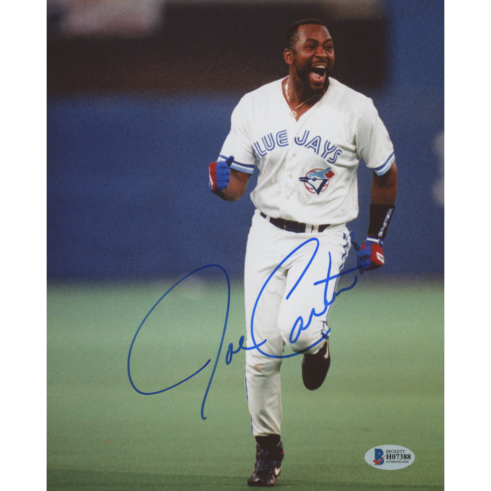 Joe Carter Signed Toronto Blue Jays 1993 World Series 8x10 Photo (JSA ...