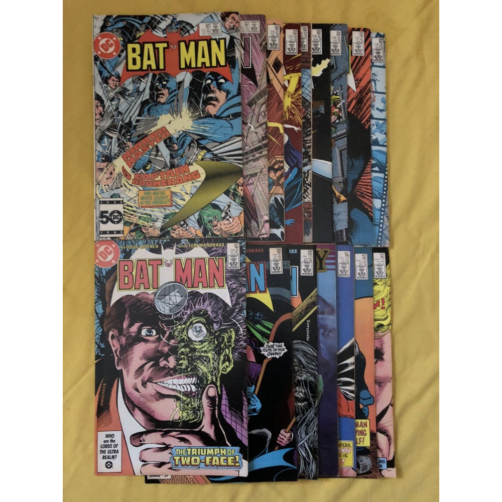 Lot of (16) 1985-87 "Batman" DC Comic Books | Pristine Auction