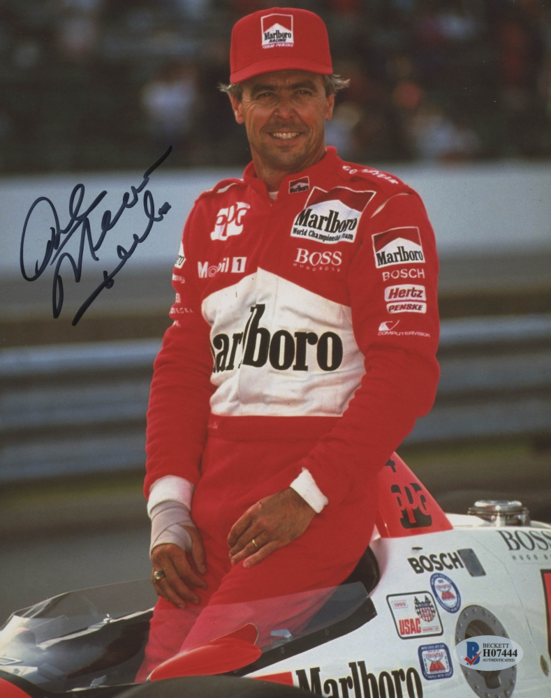 Rick Mears Signed Indianapolis 500 8x10 Photo (Beckett COA) | Pristine ...