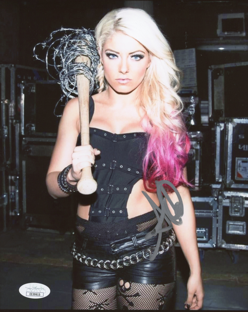 Alexa Bliss Signed Wwe 8x10 Photo Jsa Coa Pristine Auction