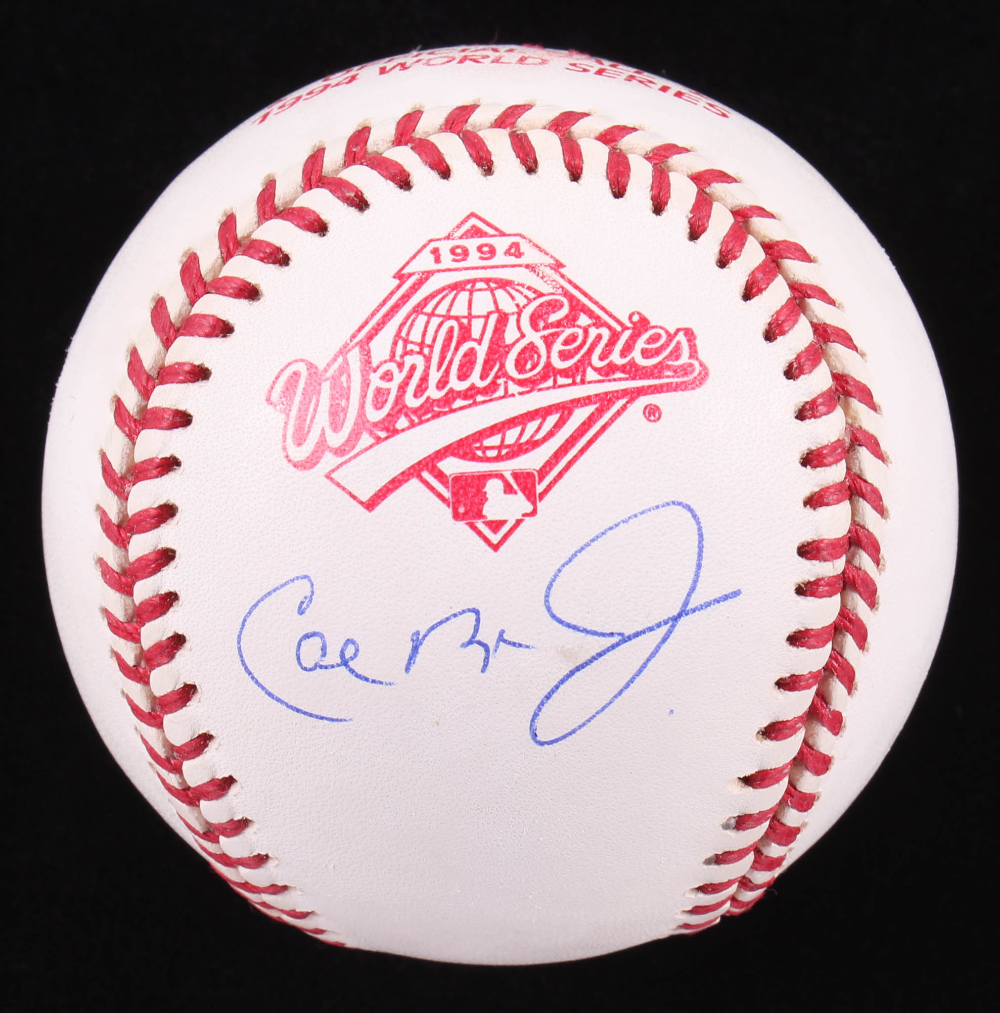 Cal Ripken Jr. Signed 1994 World Series Logo Baseball (PSA COA ...