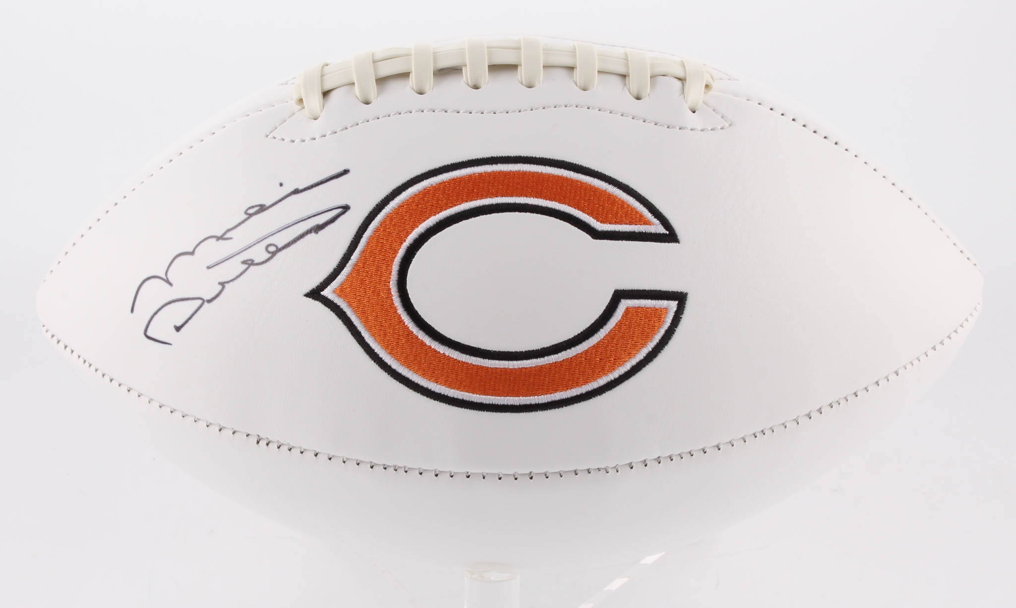 Mike Ditka Signed Chicago Bears Logo Football (JSA COA) | Pristine Auction