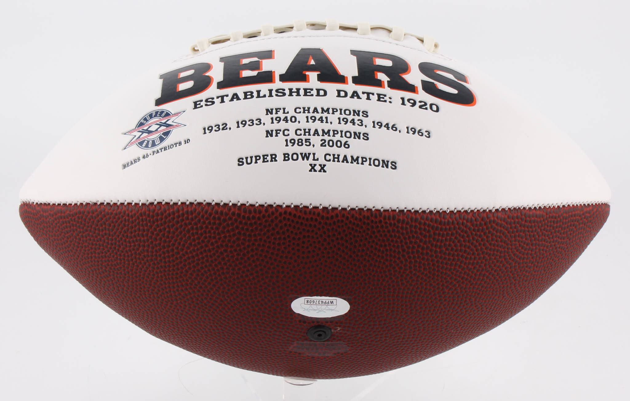 Mike Ditka Signed Chicago Bears Logo Football (JSA COA) | Pristine Auction