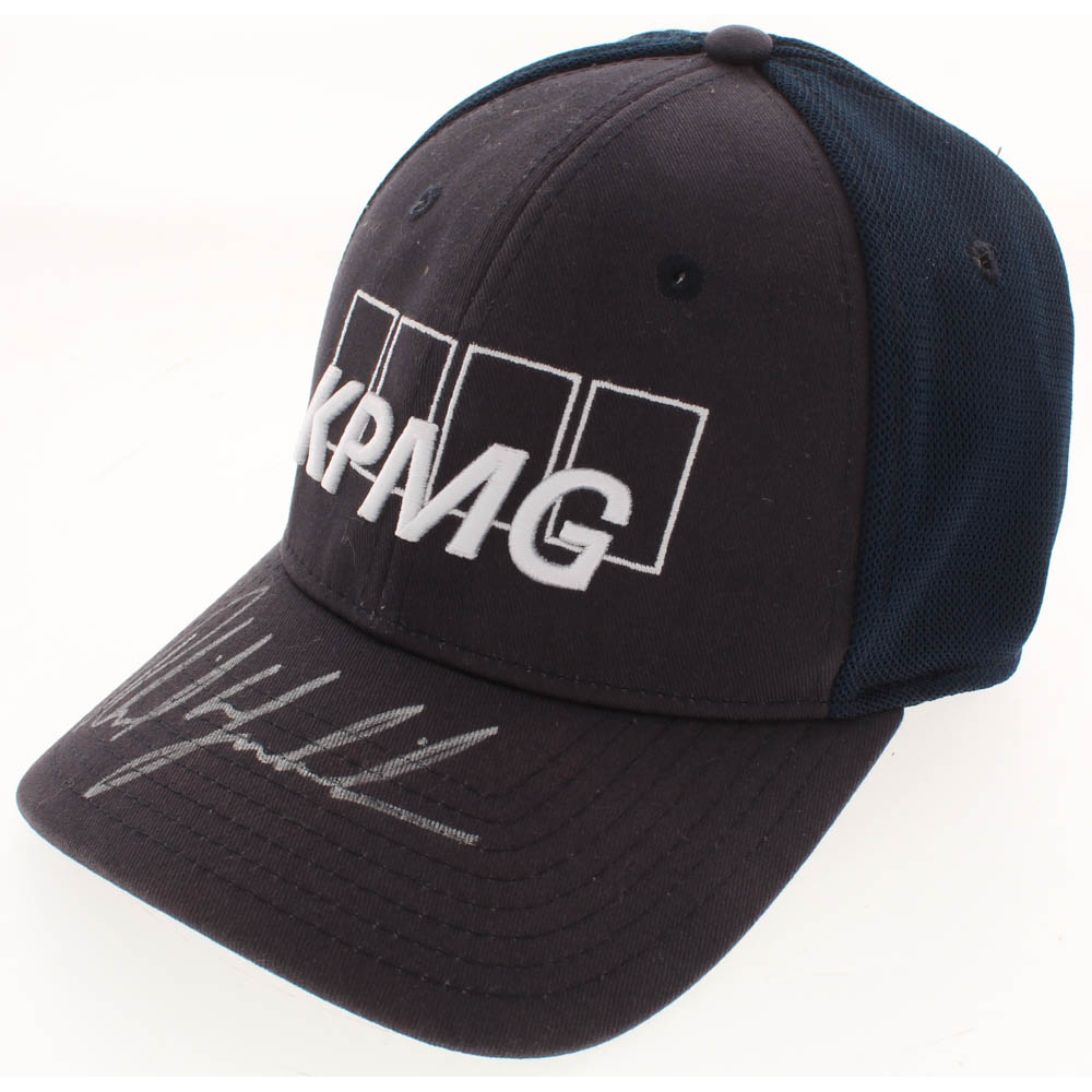 Phil Mickelson Signed KPMG Fitted Hat (PSA COA) | Pristine Auction